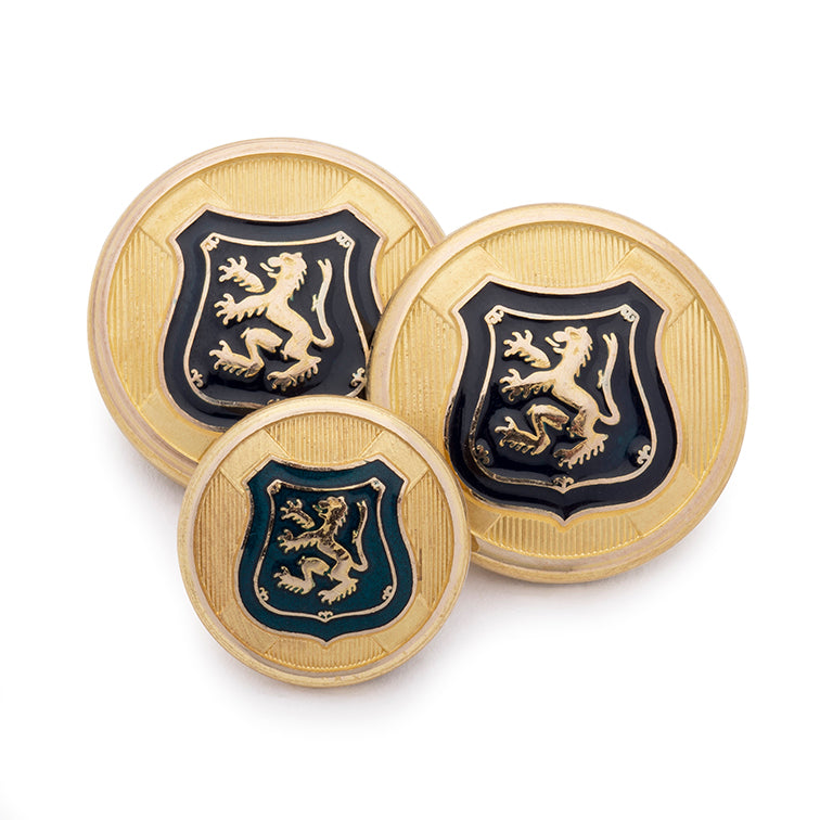 Enamelled Blazer Buttons – Luxury British Craftsmanship for Timeless Style