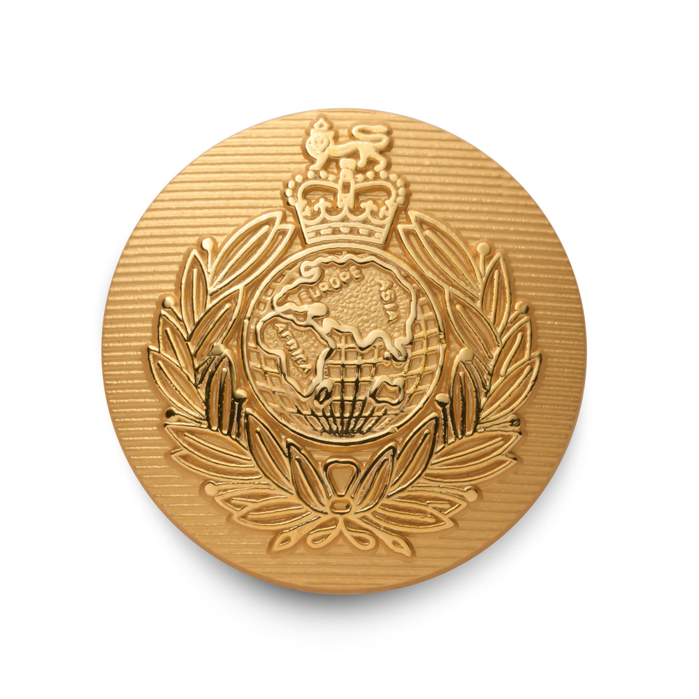 Royal Marines Blazer Button Set in Gold | Benson & Clegg