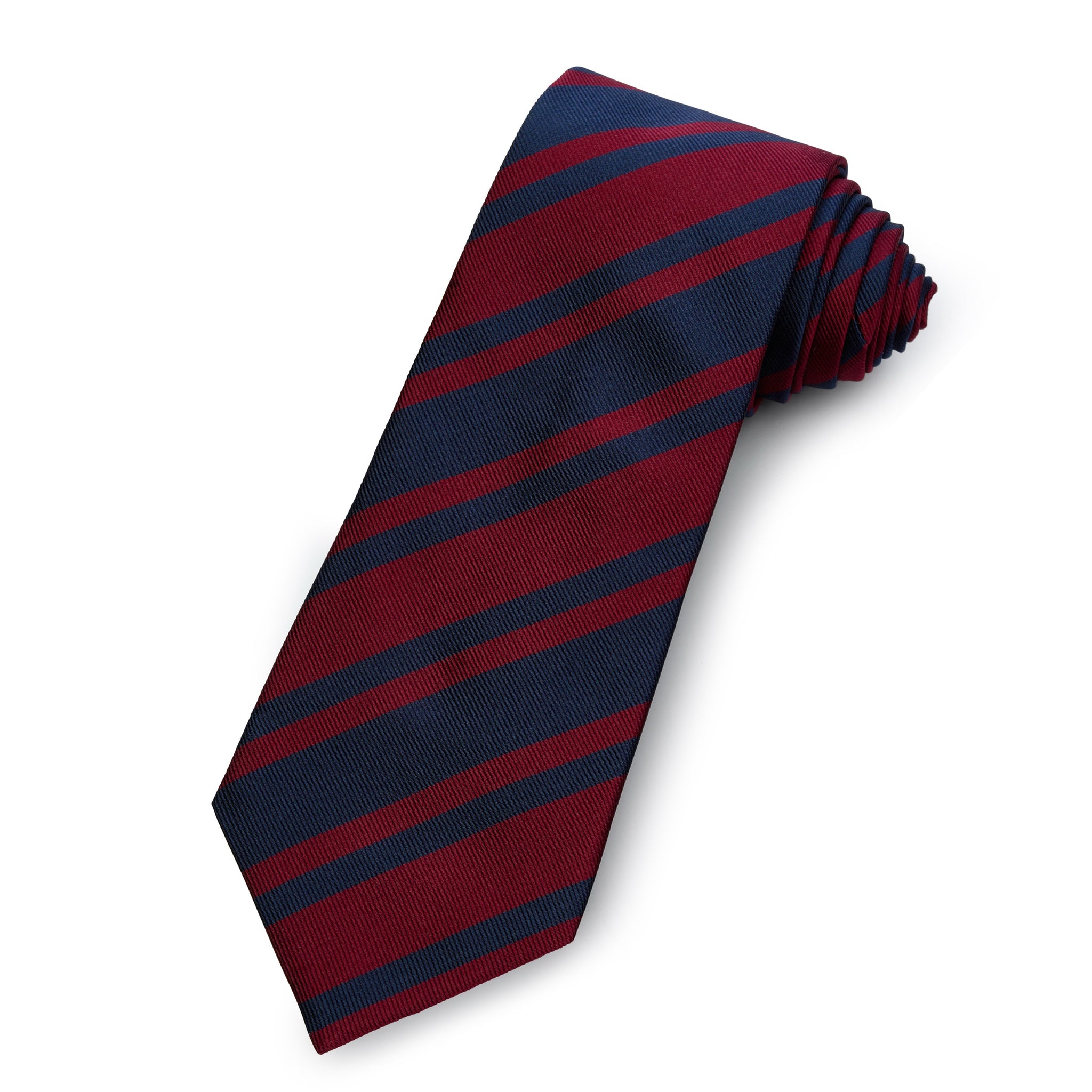 Royal Engineers Three-Fold Silk Reppe Tie | Luxury Formalwear by Benson ...