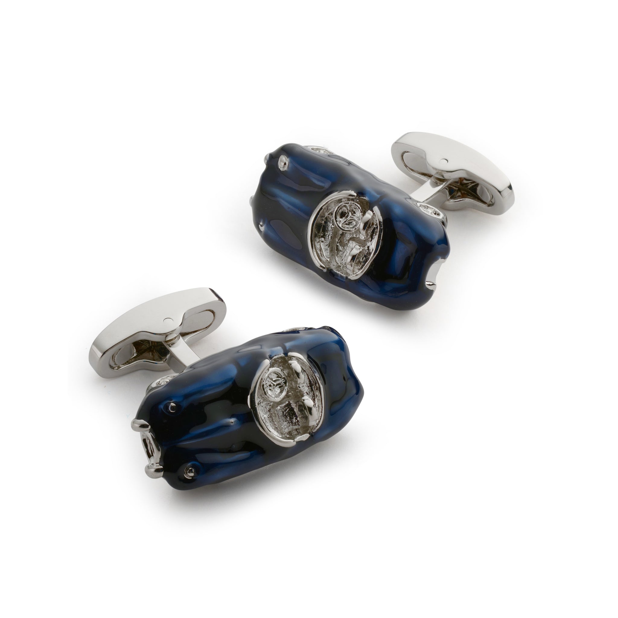 Midnight Racer Cufflinks | Luxury Cufflinks by Benson & Clegg